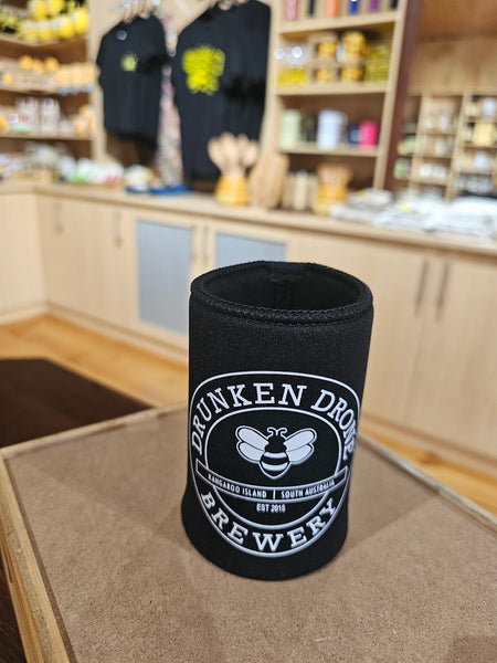 Drunken Drone Brewery Stubby Holder – Clifford's Honey Farm